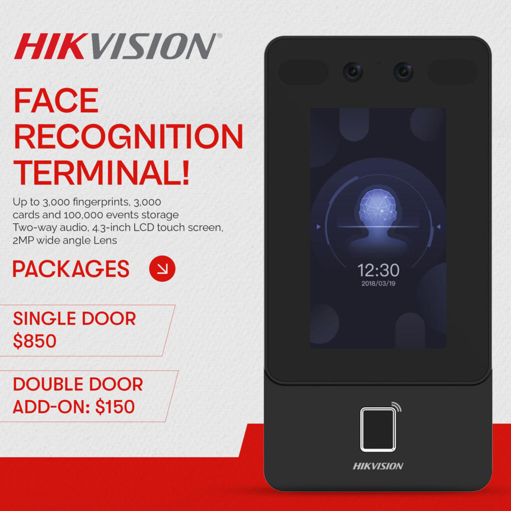 Hikvision Face Recognition Terminal - SecureSG